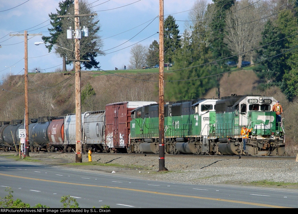 BNSF 3013 South @ Long Siding